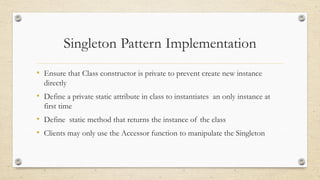 Design pattern singlestone | PDF