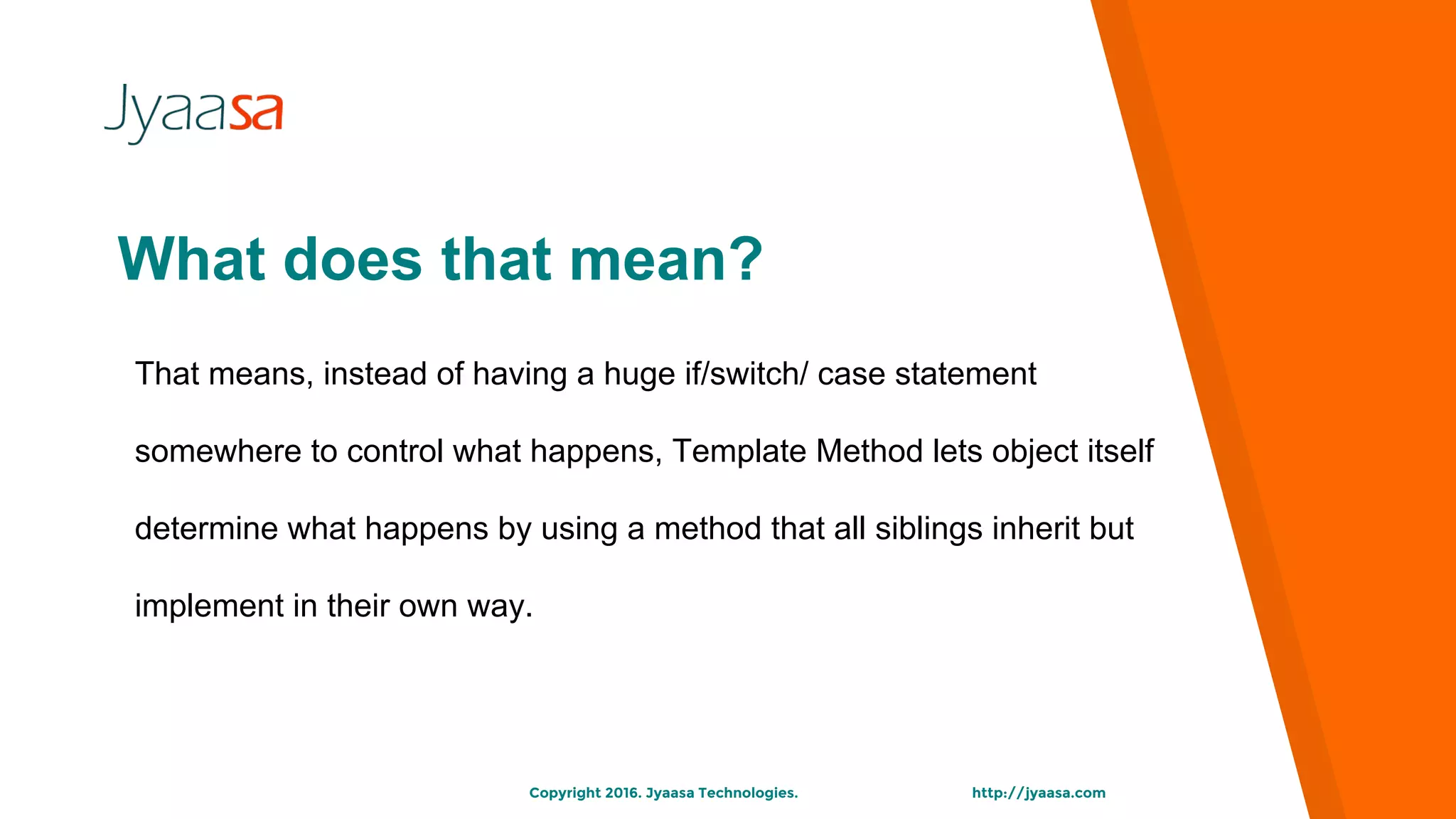 Design Pattern:: Template Method | PDF
