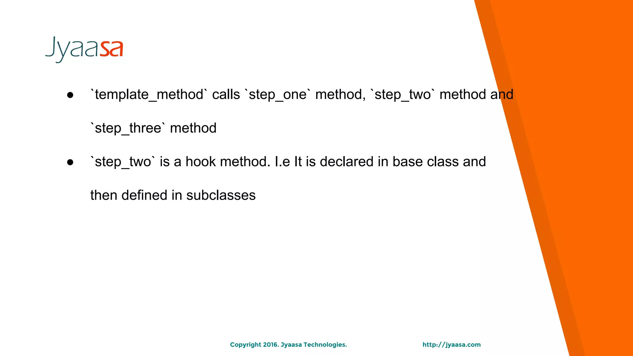 Design Pattern:: Template Method | PDF