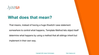 Design Pattern:: Template Method | PPT | Free Download