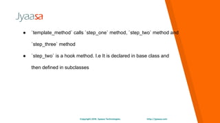 Design Pattern:: Template Method | PPT | Free Download