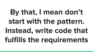 Design Pattern Abuse | PDF