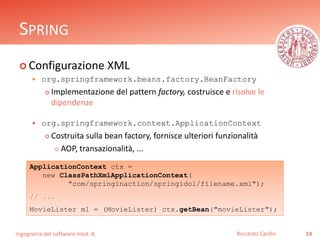 Design Pattern Architetturali - Dependency Injection | PPT