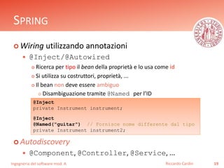 Design Pattern Architetturali - Dependency Injection | PPT