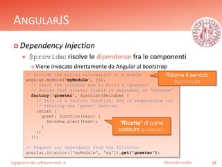 Design Pattern Architetturali - Dependency Injection | PPT