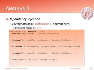 Design Pattern Architetturali - Dependency Injection | PPT
