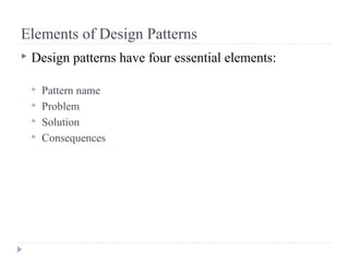 Design pattern & categories | PPT | Graphics Software | Computer ...