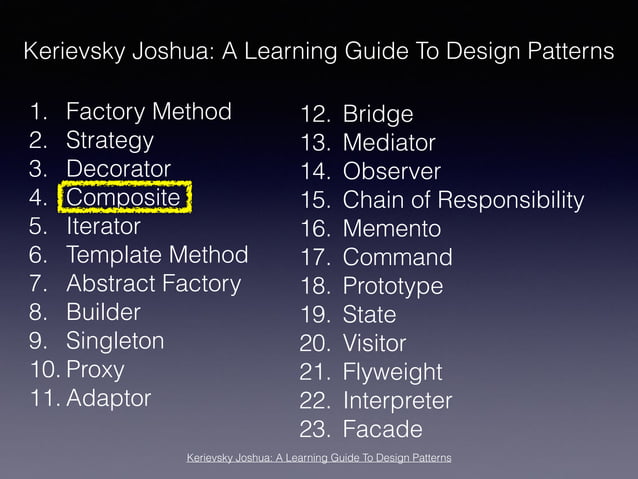Design Pattern Ch3 in Swift Composite | PDF | Programming Languages | Computing