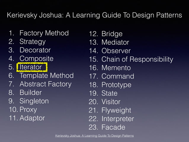 Design Patterns In Swift Ch4 Iterator And Template Method Pdf Programming Languages Computing 4688