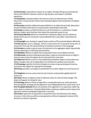 Design Pattern Notes: Nagpur University | DOCX | Programming Languages ...