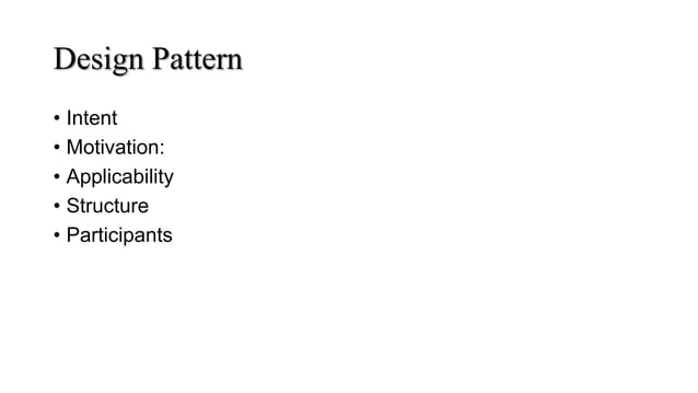 Design pattern [factory method] | PPT