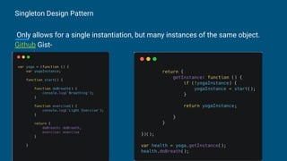 Design pattern in js | PPT