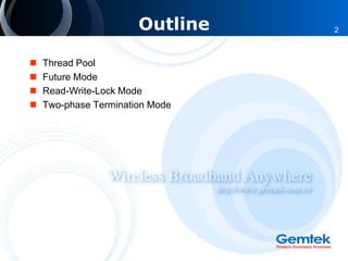 Design Pattern - Multi Thread | PPTX