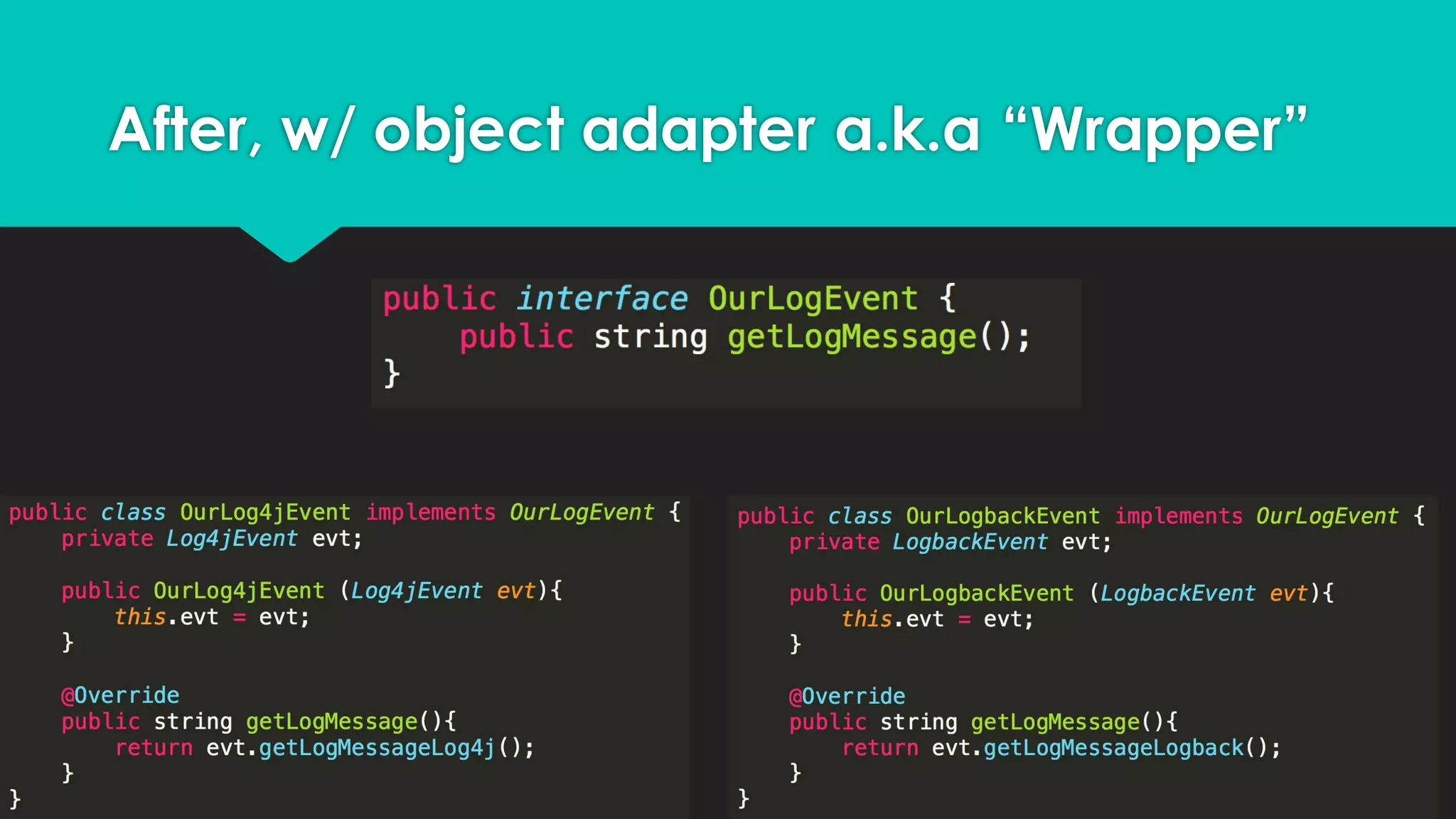 Case Study Design Pattern - Object Adapter | PPT