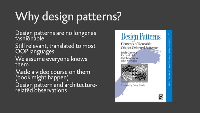 Design Pattern Observations | PPT