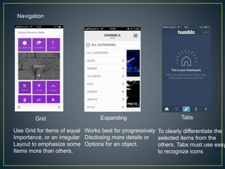 Design pattern of mobile application | PPT