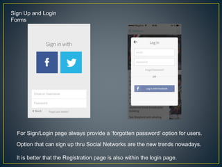 Design pattern of mobile application | PPT