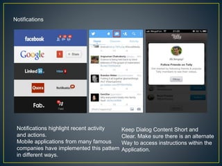 Design pattern of mobile application | PPT