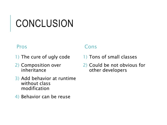 Design pattern reading group – decorator pattern | PPT