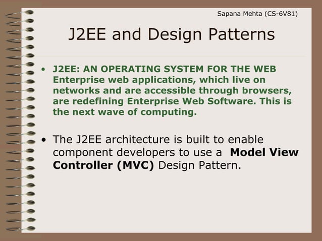 Design patterns | PPT | Web Development | Internet