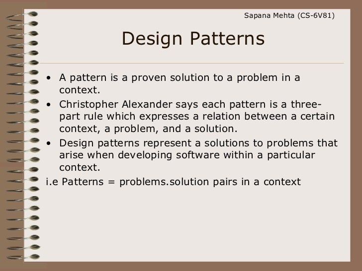 Design patterns