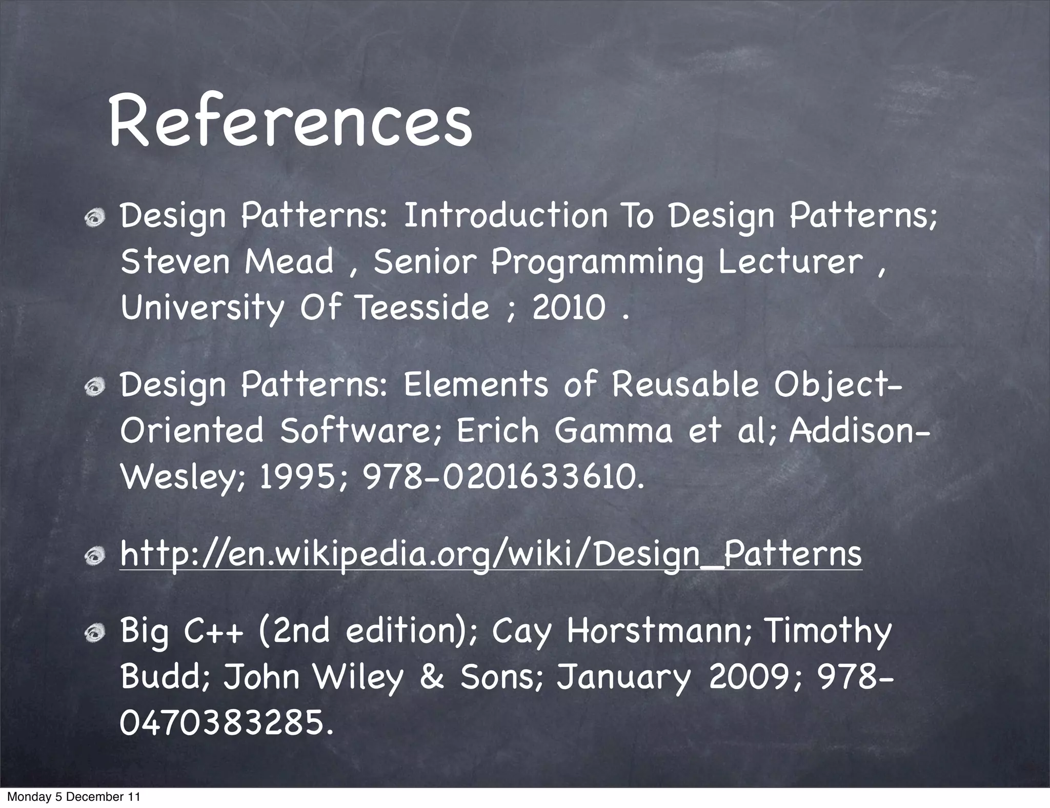 Design patterns | PDF