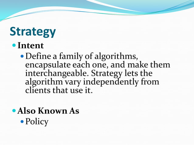 Design patterns | PPTX