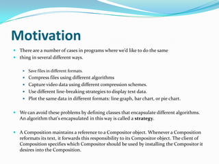 Design patterns | PPTX