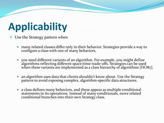 Design patterns | PPTX