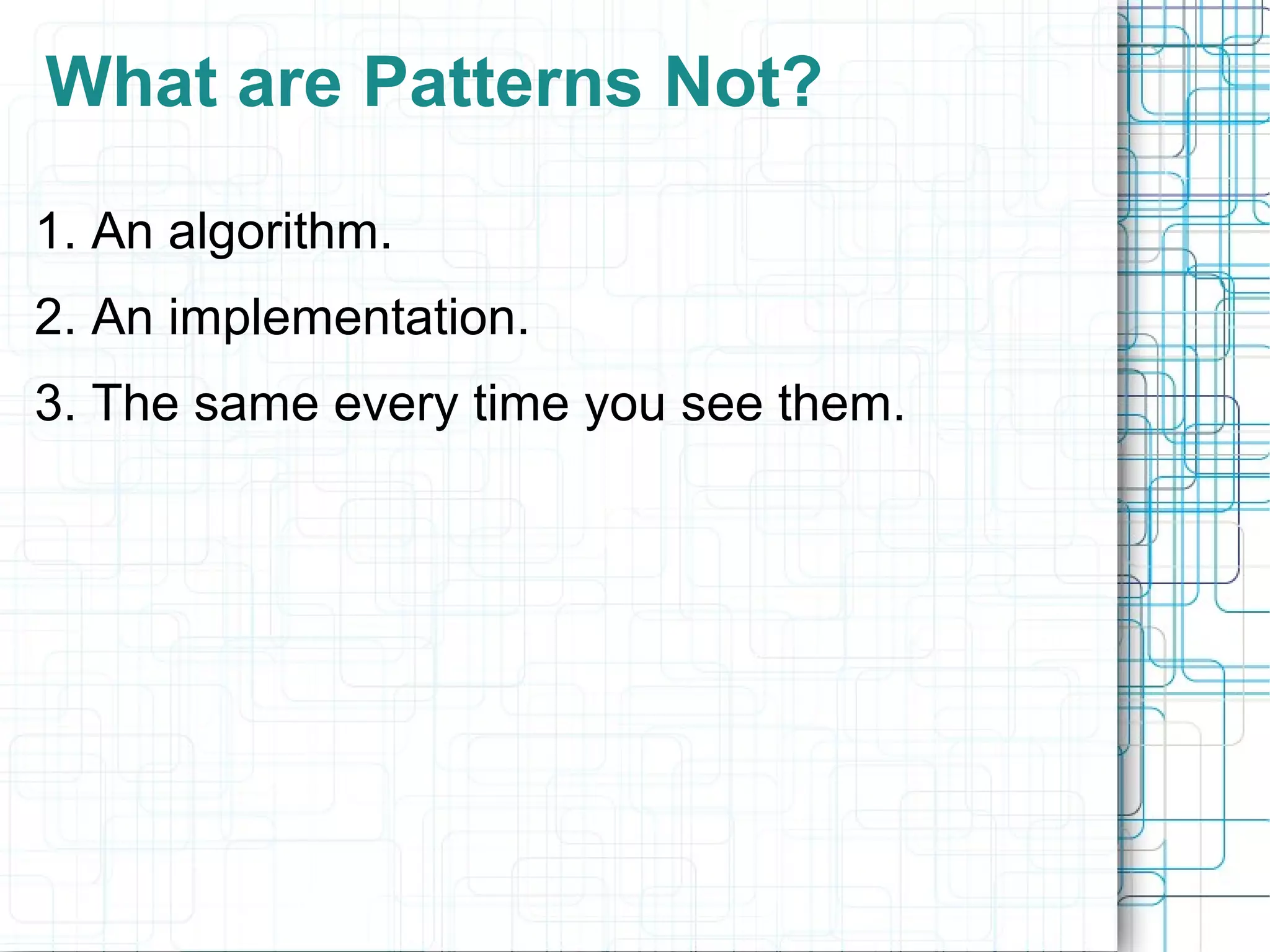 Design patterns | PPT