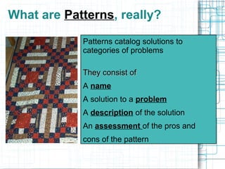 Design patterns | PPT