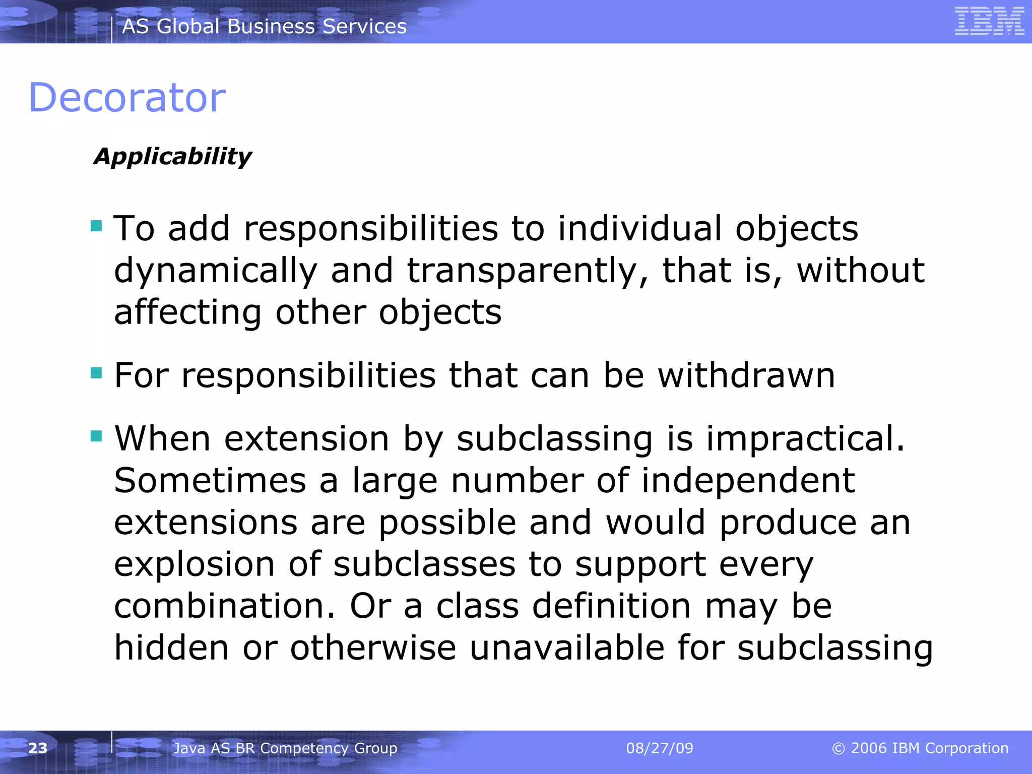 Design Patterns | PPT | Programming Languages | Computing