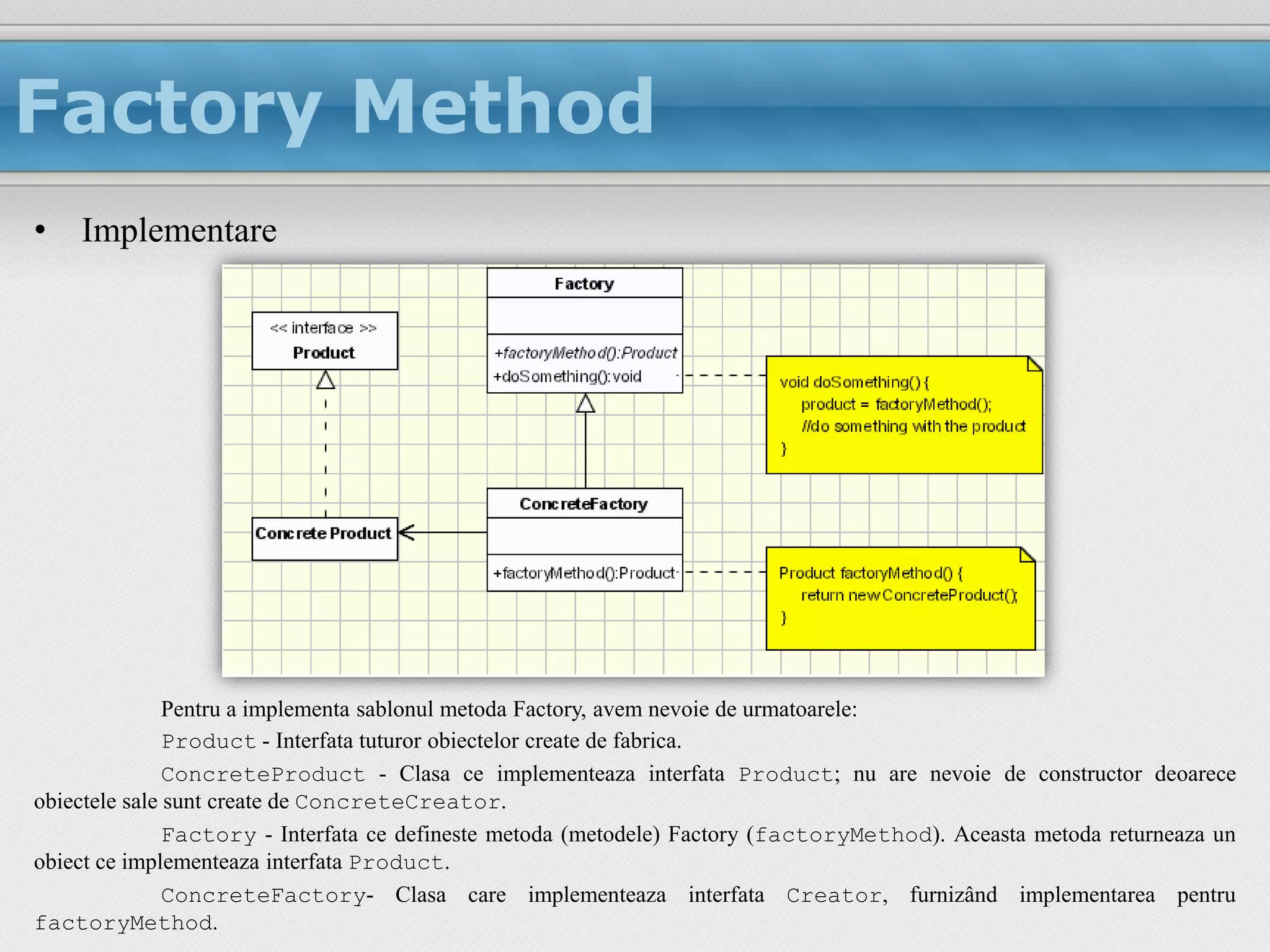 Sabloane de proiectare | PPTX