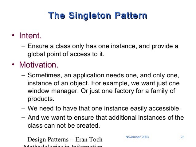 Design patterns