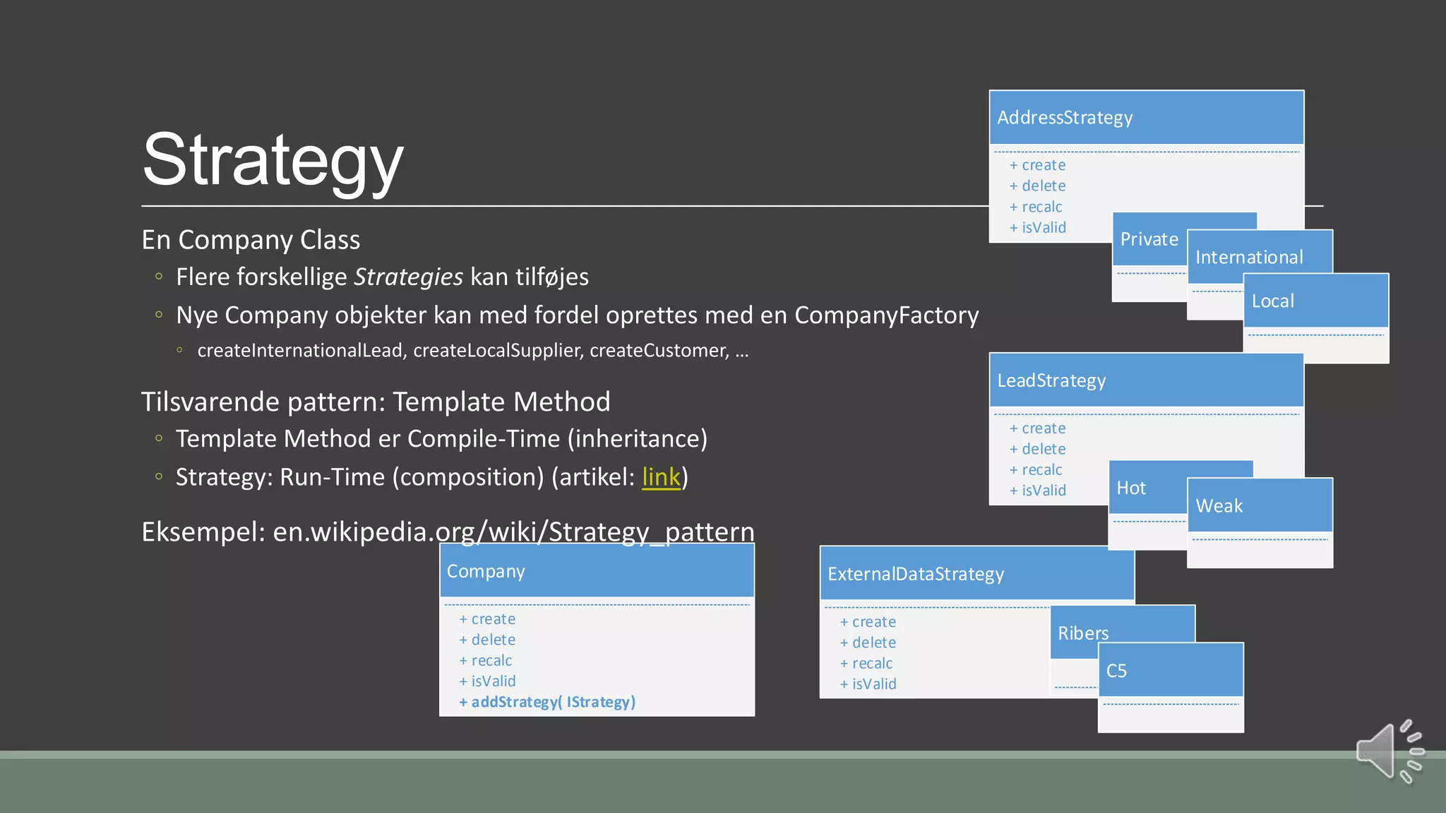 Design patterns: Singleton & Strategy | PPT