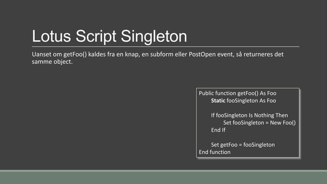 Design patterns: Singleton & Strategy | PPT