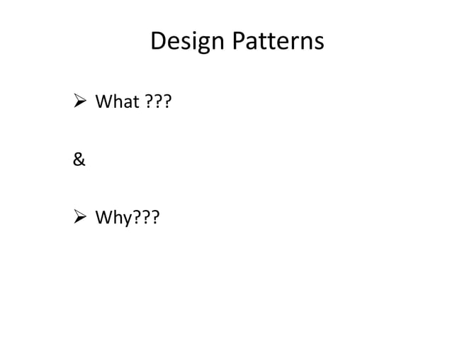 Design patterns[observer and ioc] | PPT