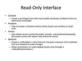 Design patterns | PPTX