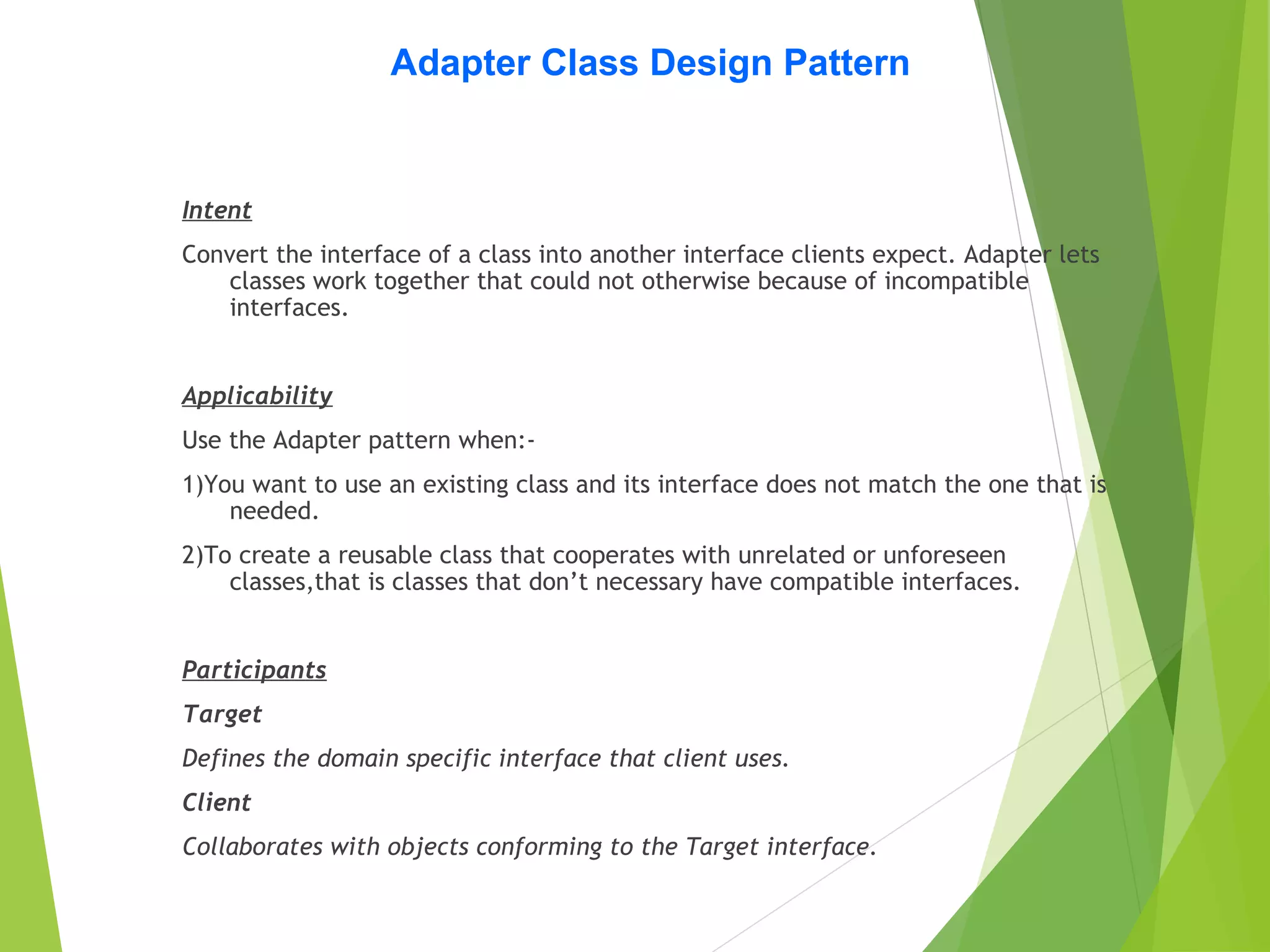 Design patterns | PPT