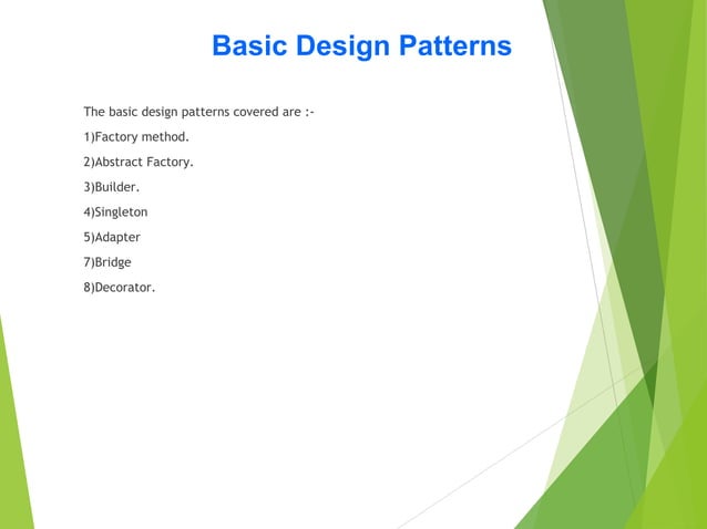 Design patterns | PPT