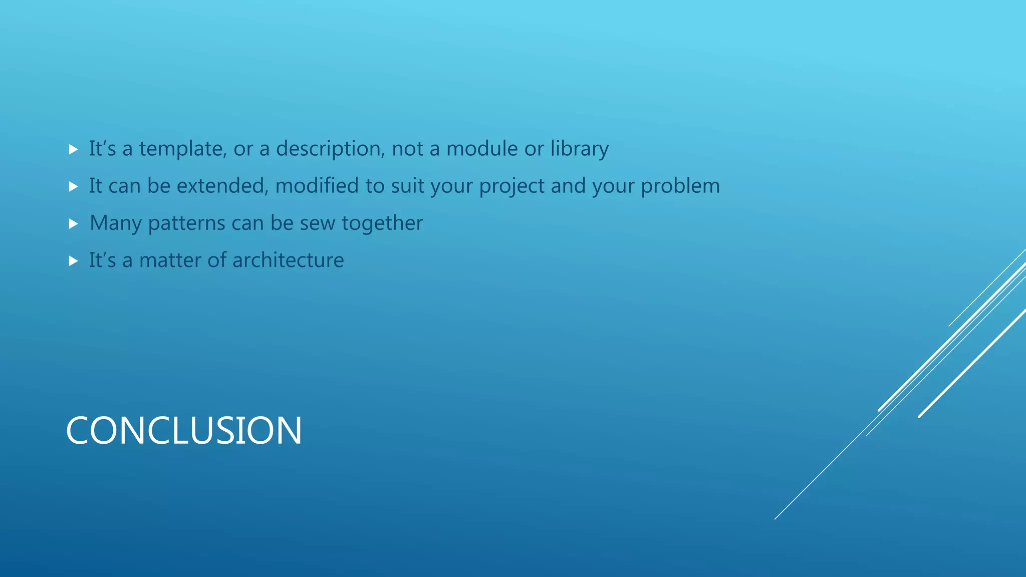 Design patterns and where to find them | PPTX