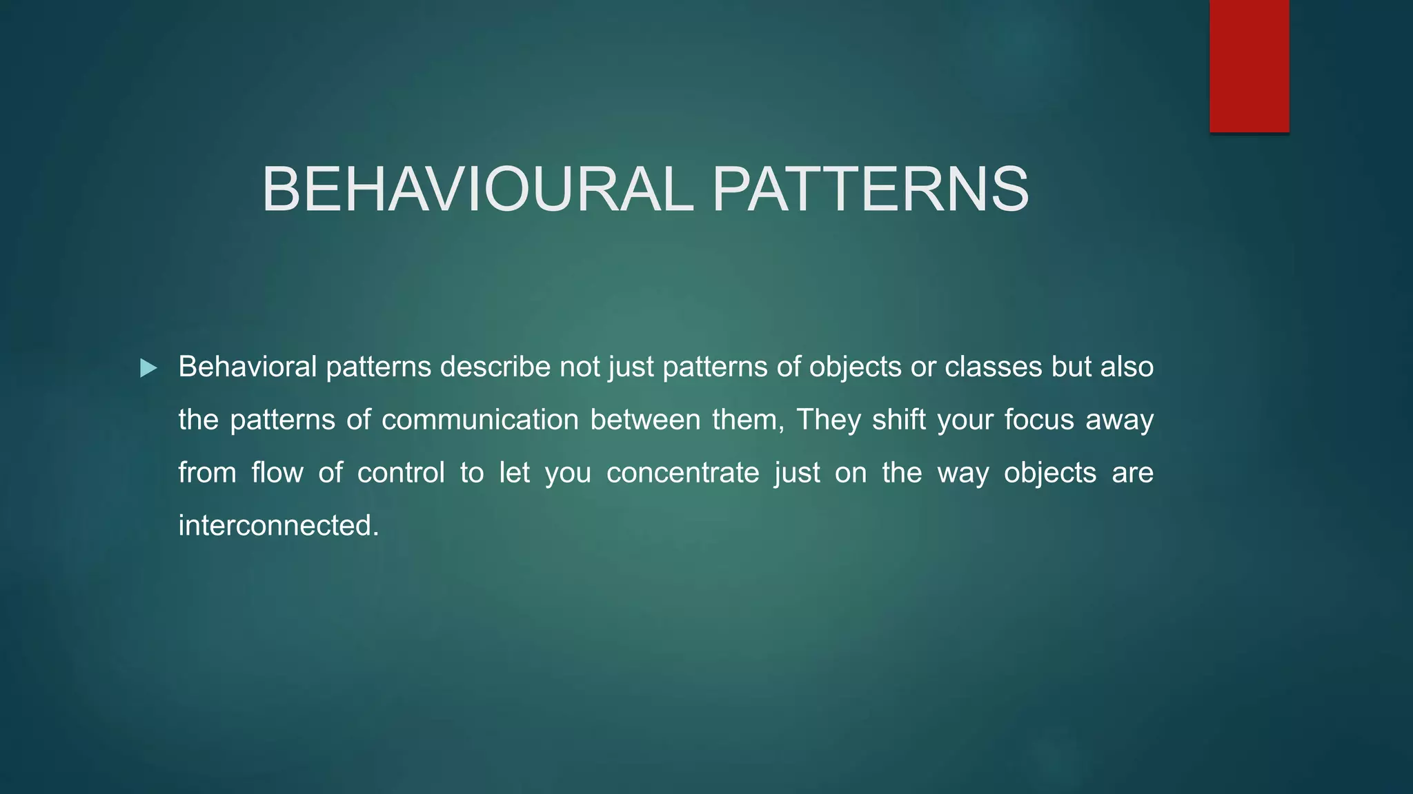 Design patterns | PPTX | Programming Languages | Computing