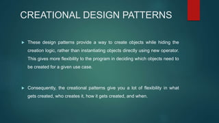 Design patterns | PPTX
