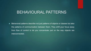 Design patterns | PPTX
