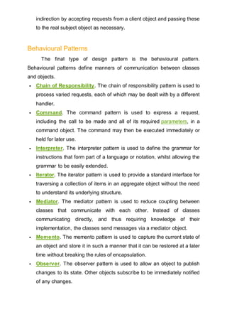 Design patterns | DOCX