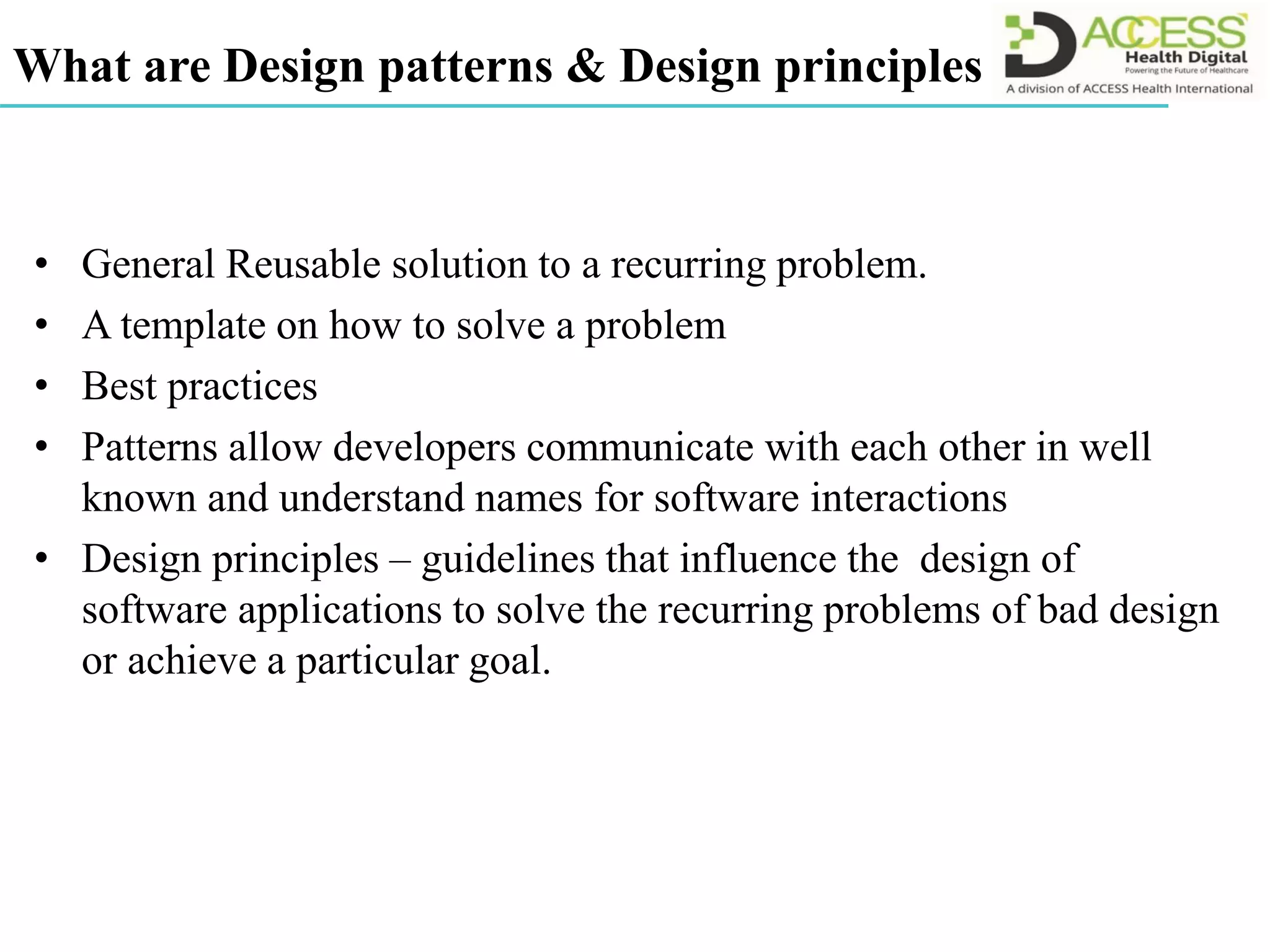 Design patterns | PDF | Databases | Computer Software and Applications