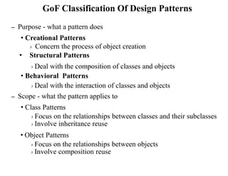 Design Patterns.ppt | Programming Languages | Computing