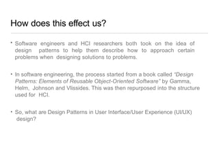 design patterns in agile project development | PPTX
