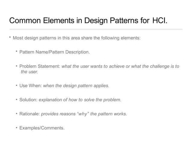 design patterns in agile project development | PPT