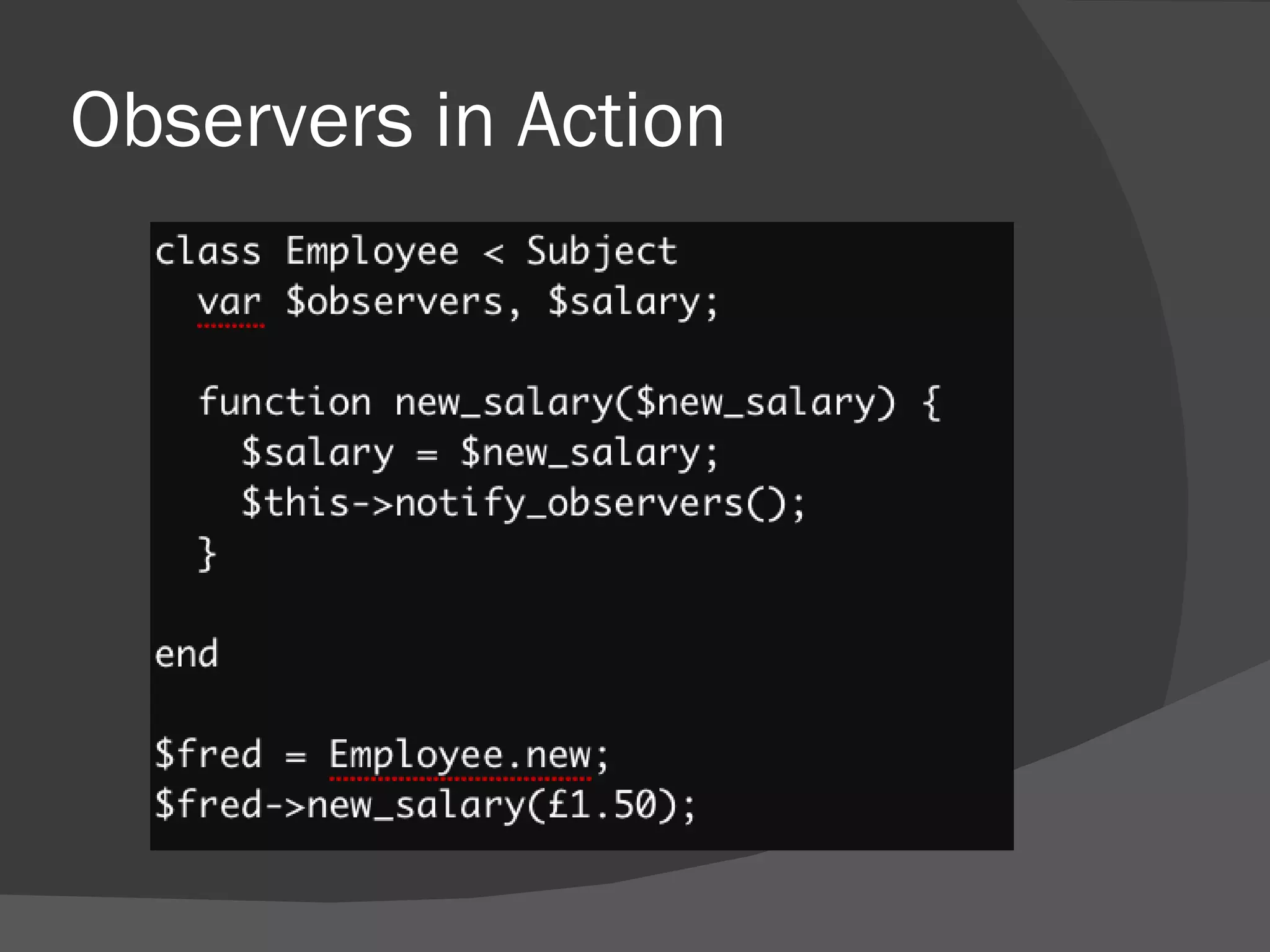 Design patterns 4 - observer pattern | PPT